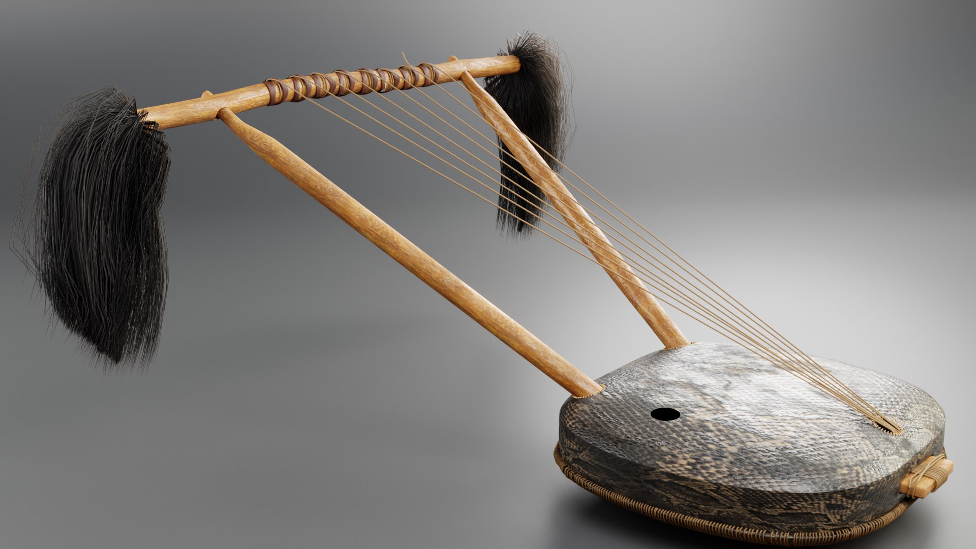 3D Musical Instrument Endongo African Model - TurboSquid 1972233