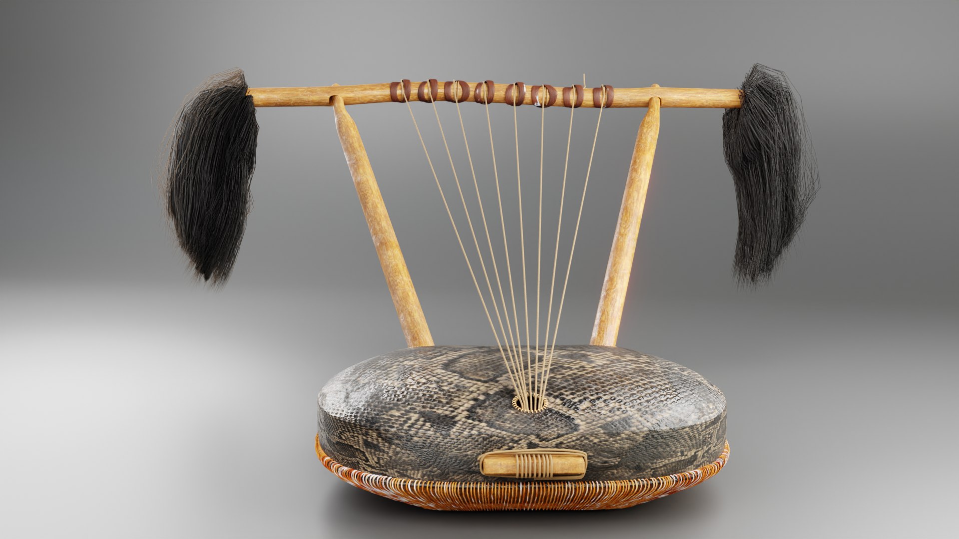 3D Musical Instrument Endongo African Model - TurboSquid 1972233