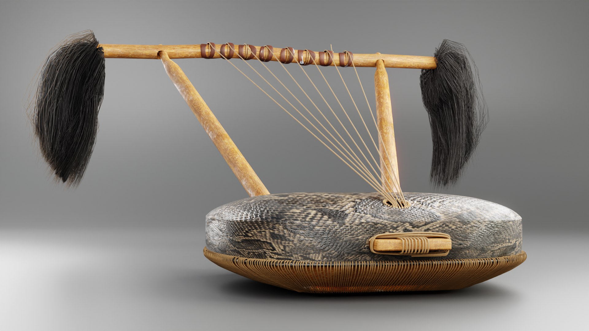 3D Musical Instrument Endongo African Model - TurboSquid 1972233