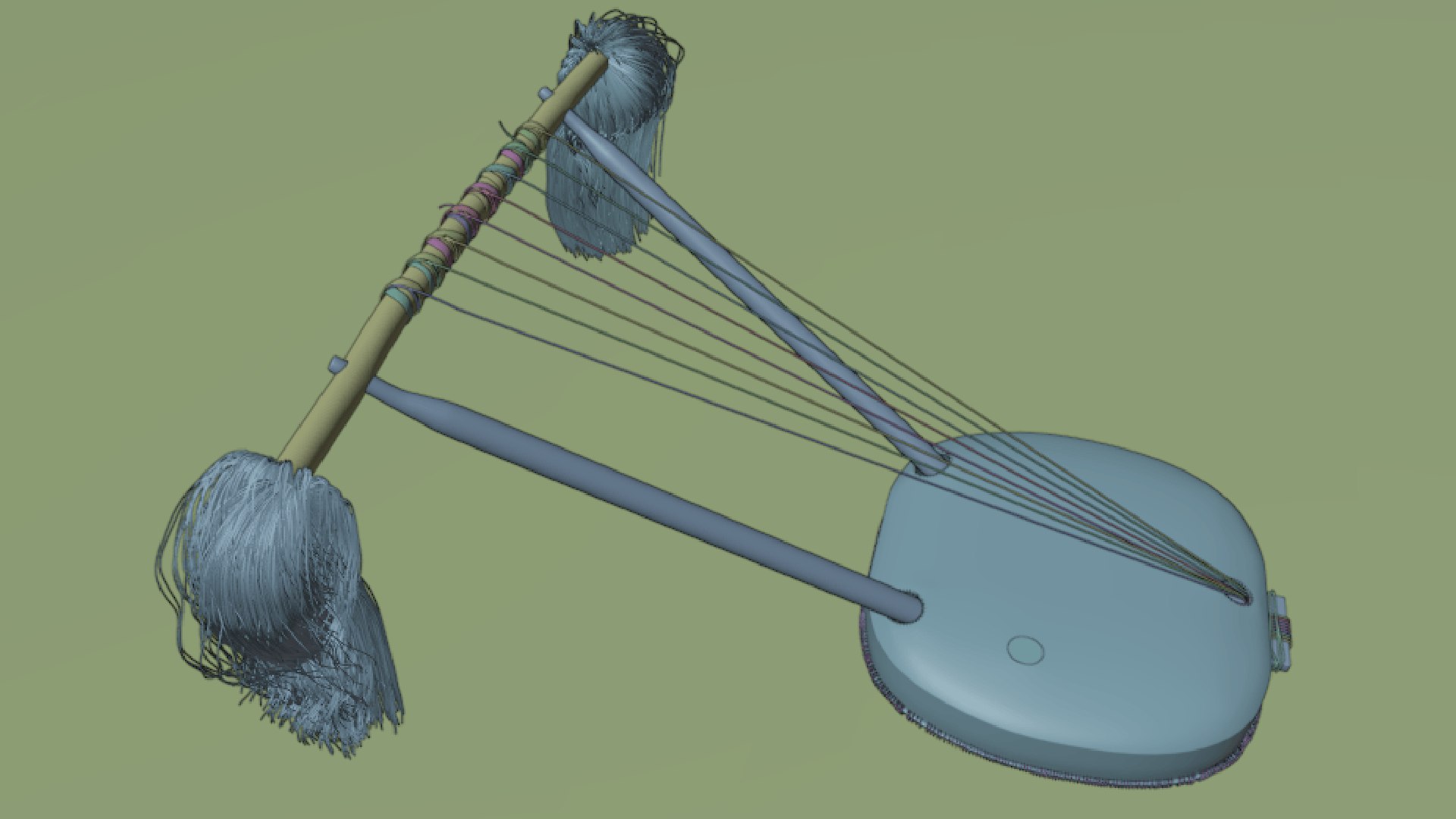 3D Musical Instrument Endongo African Model - TurboSquid 1972233