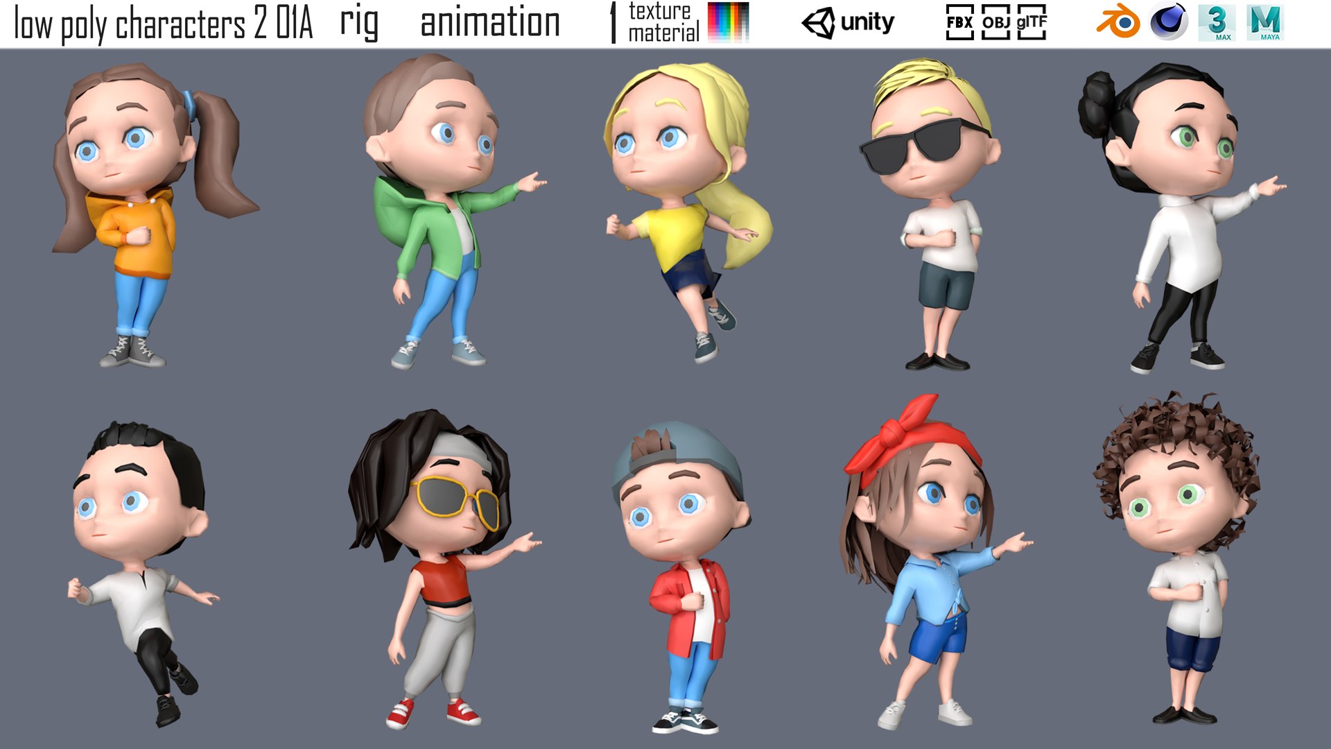 Characters 2 01A 3D - TurboSquid 1828263
