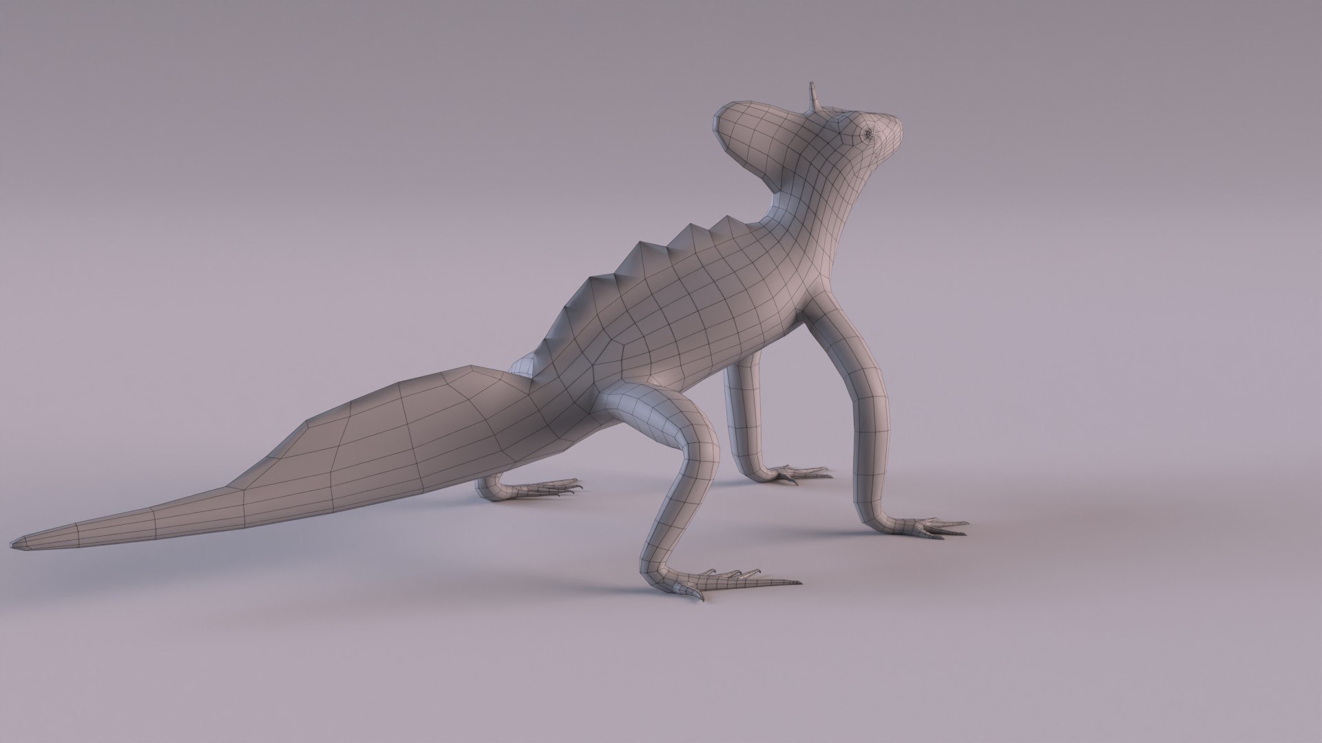 3D basilisk lizard model - TurboSquid 1244687
