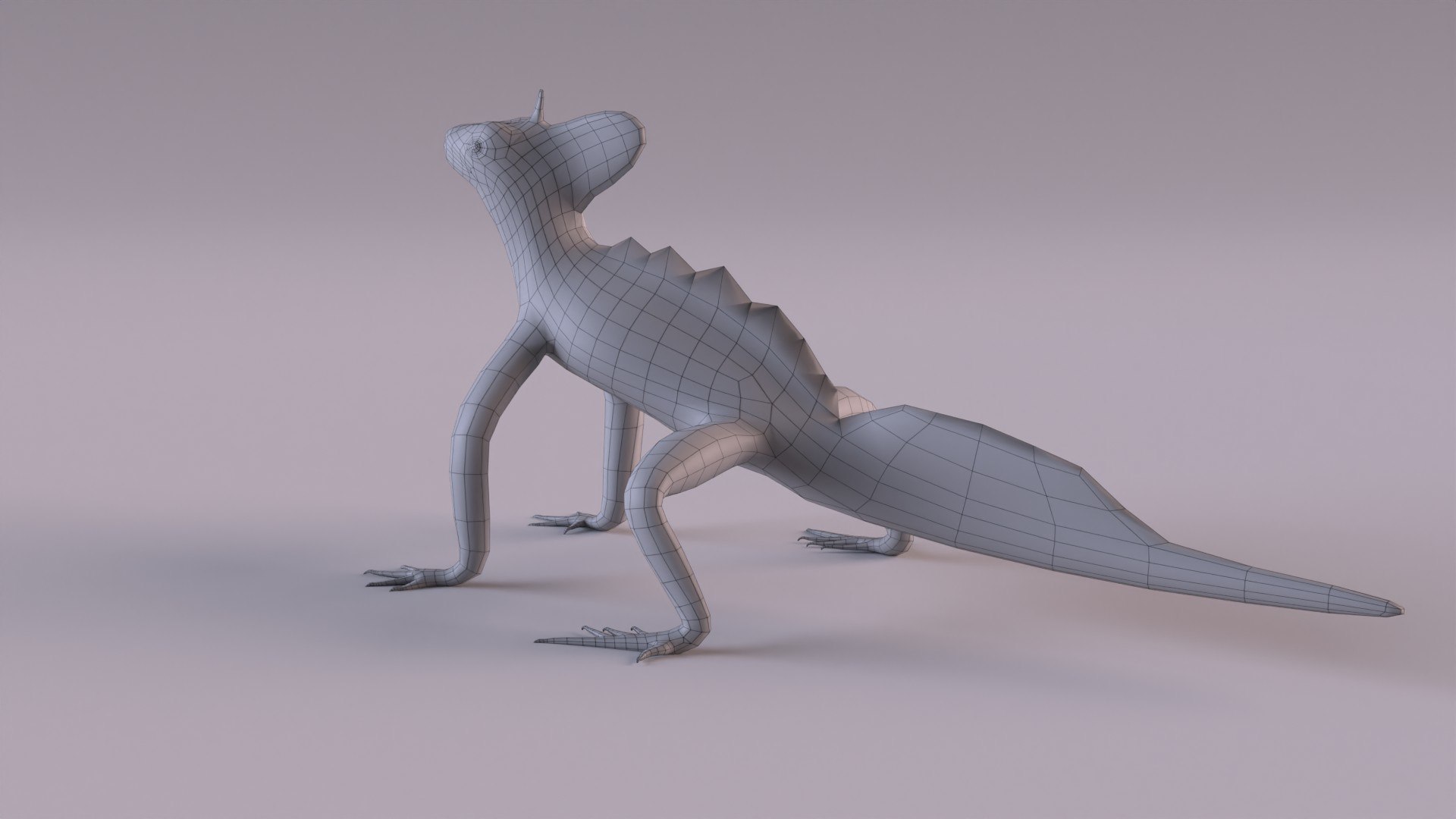 3D basilisk lizard model - TurboSquid 1244687