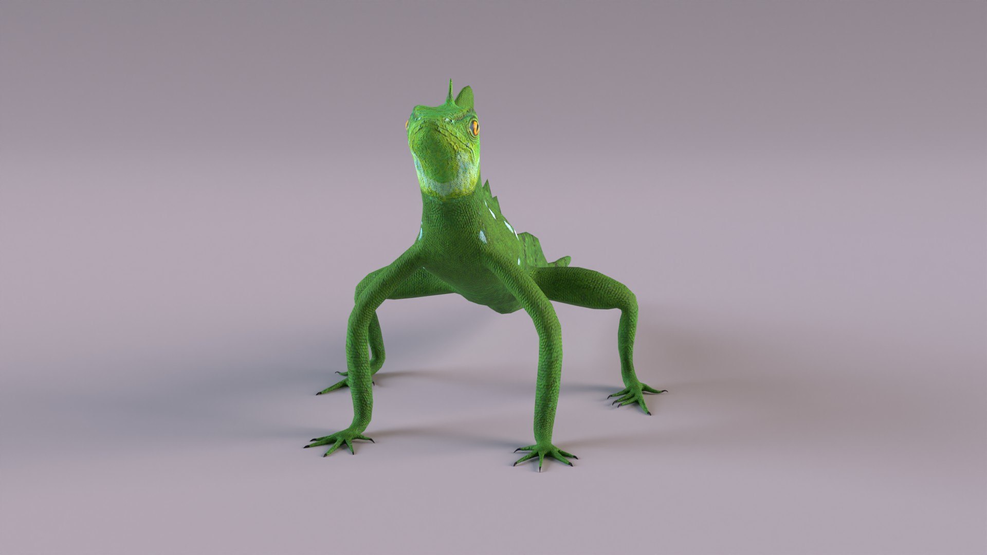 3D basilisk lizard model - TurboSquid 1244687