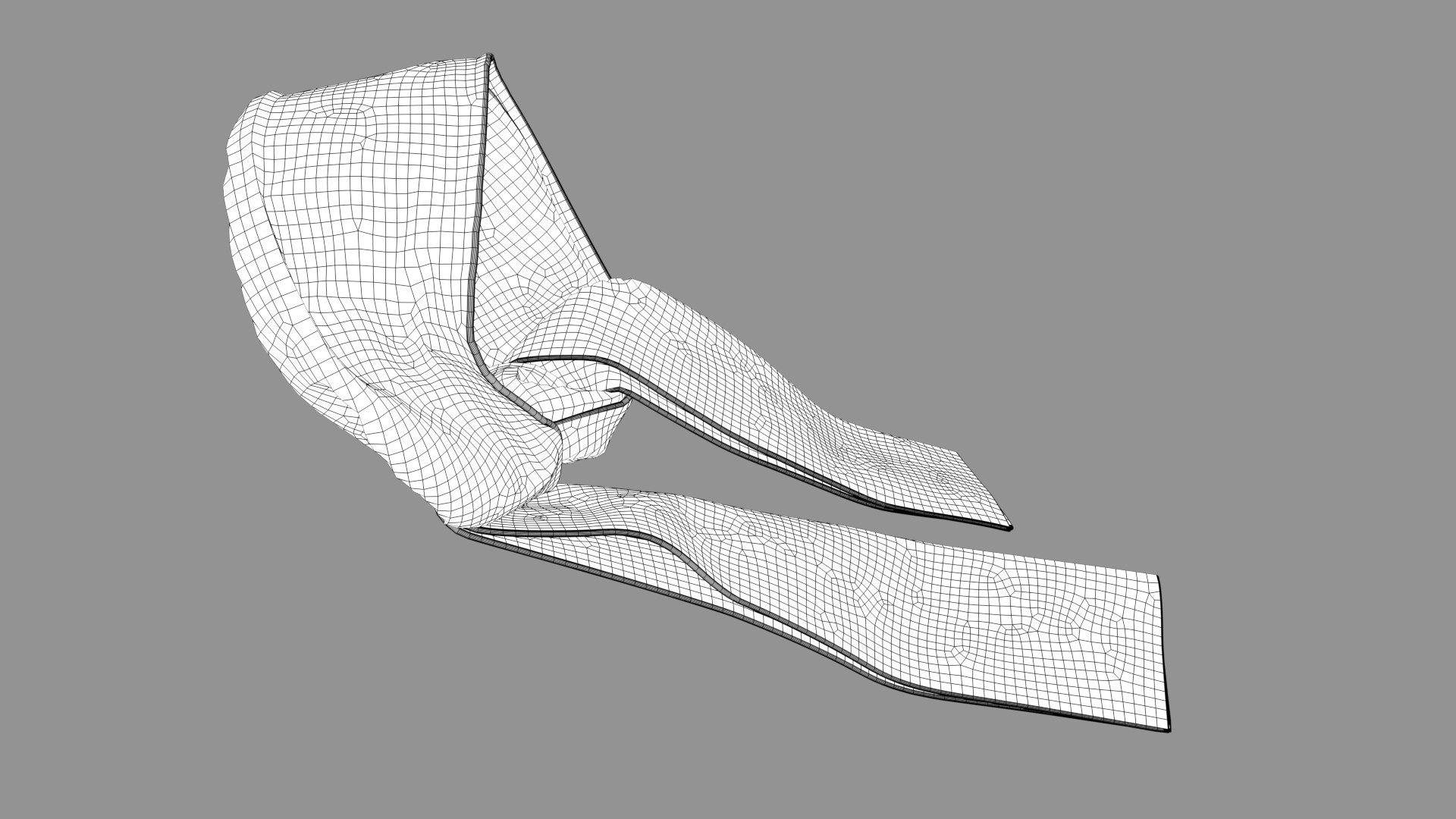 Scarf 001 3D - TurboSquid 1974279