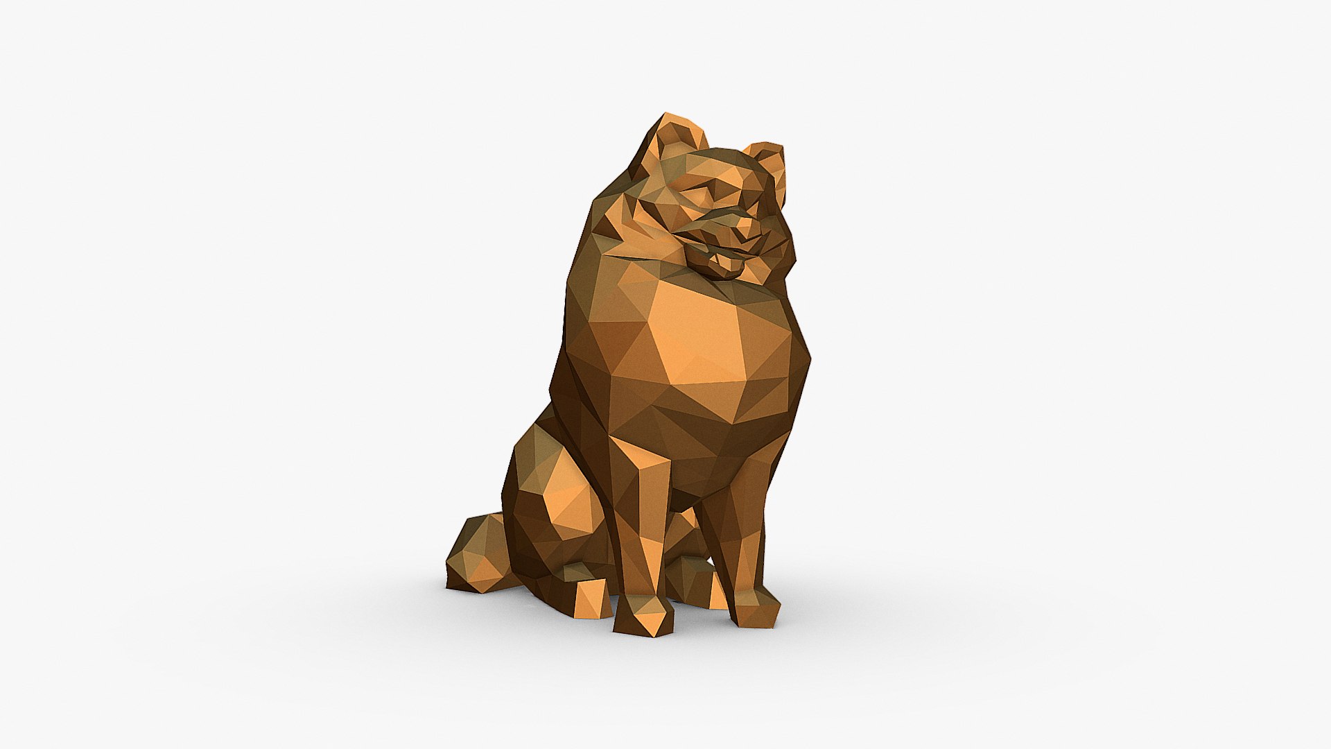 Spitz Pomeranian 3D Model - TurboSquid 2281656