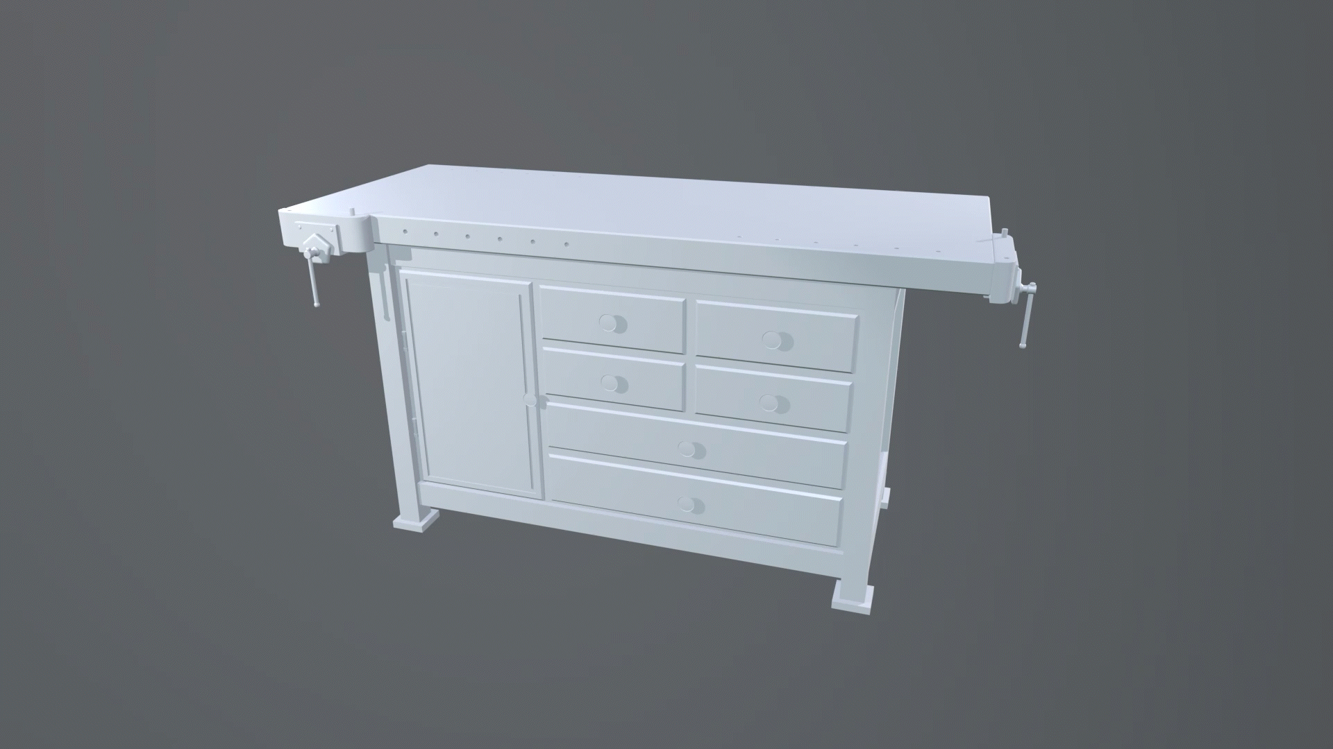3D Stylized Workbench - TurboSquid 2172059