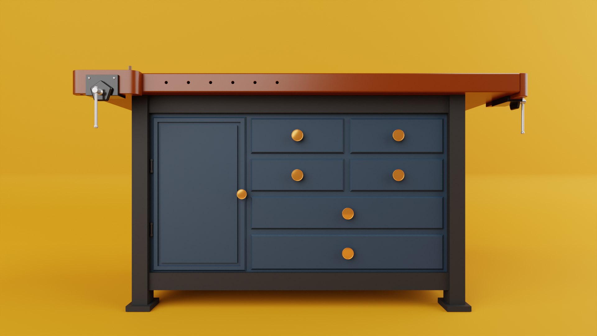 3D Stylized Workbench - TurboSquid 2172059