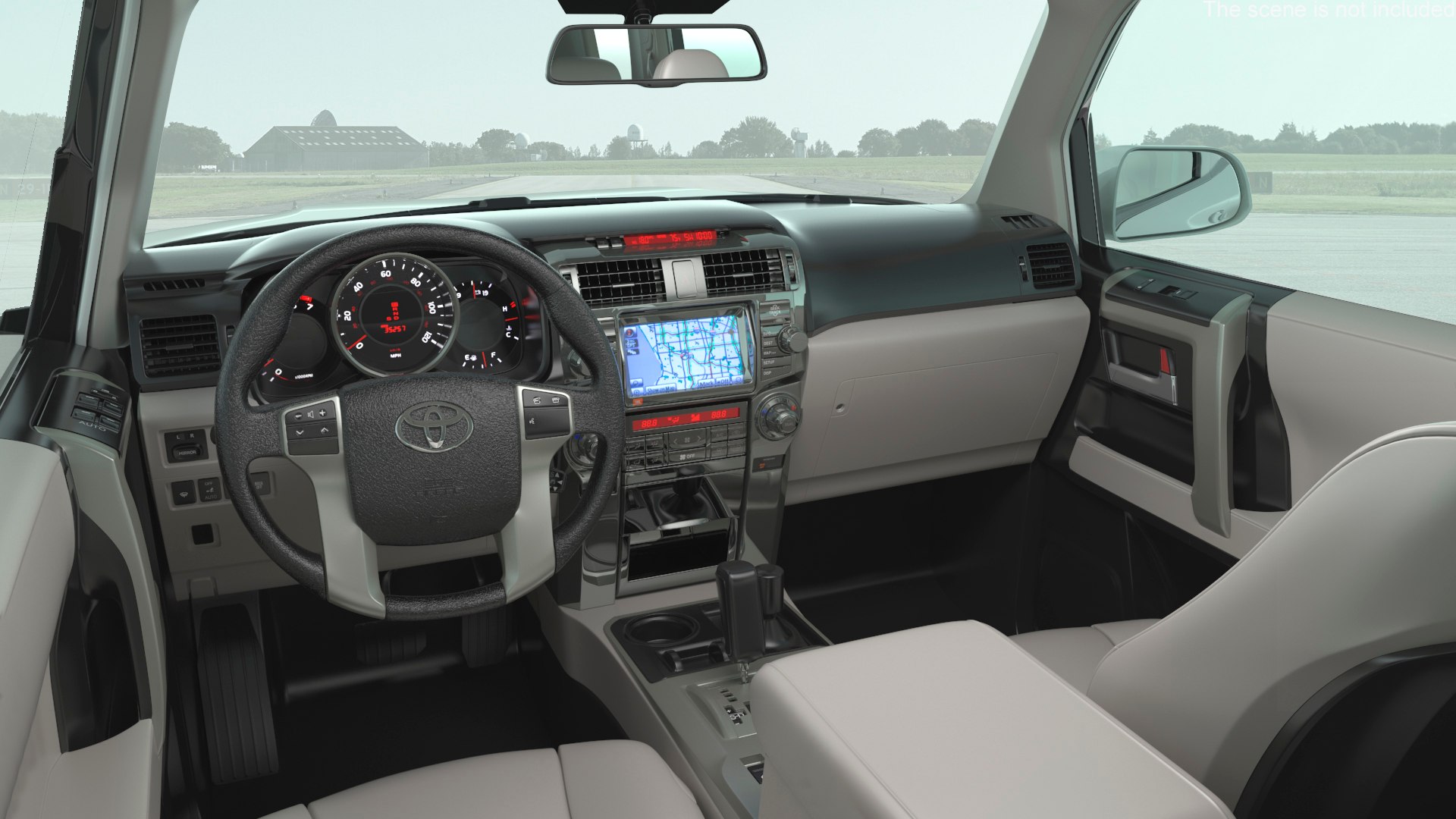 3D Model Mid Size SUV Toyota 4Runner Rigged - TurboSquid 2186760