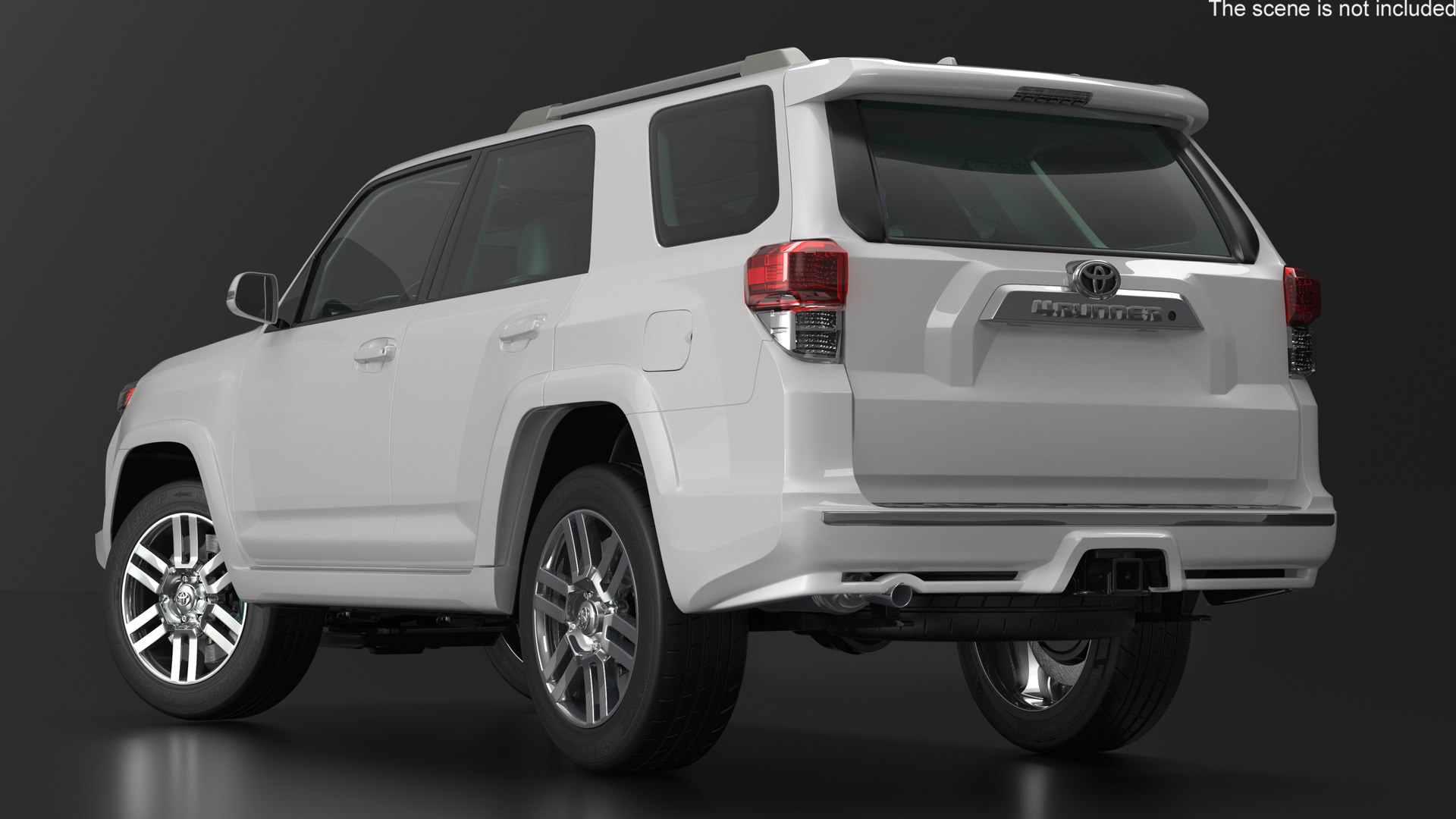 3D Model Mid Size SUV Toyota 4Runner Rigged - TurboSquid 2186760