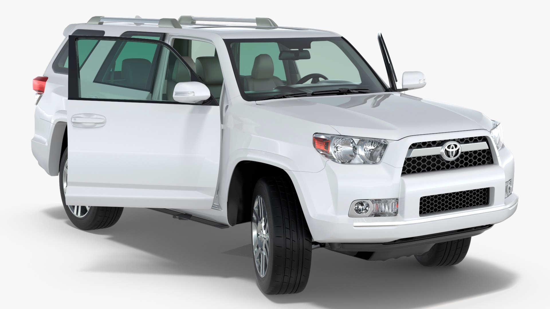 3D Model Mid Size SUV Toyota 4Runner Rigged - TurboSquid 2186760