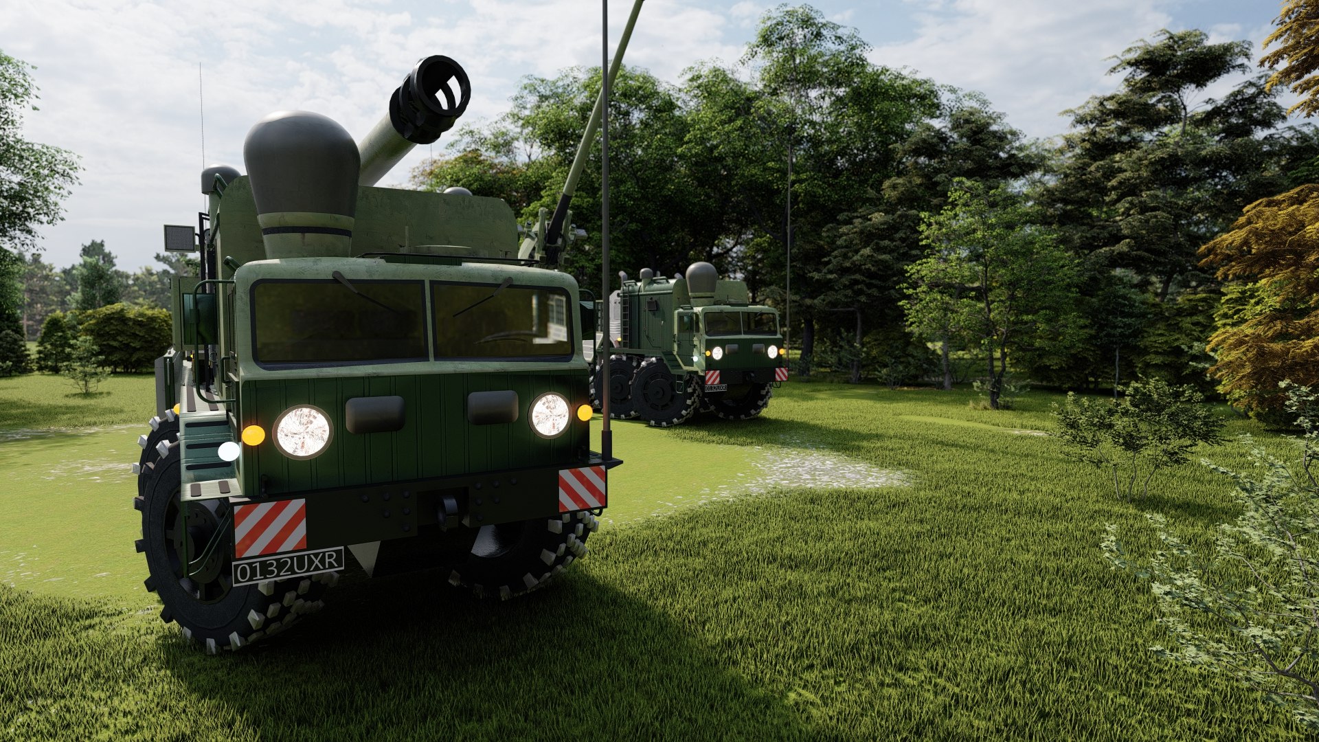 3D Russian Self-propelled Artillery System - TurboSquid 2325898