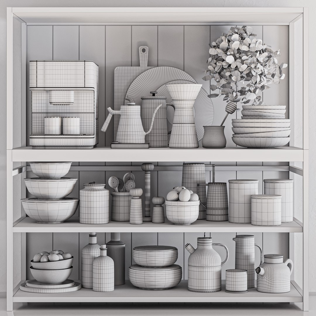 10 Kitchen Accessories Collection Vol 3 3D - TurboSquid 1931551
