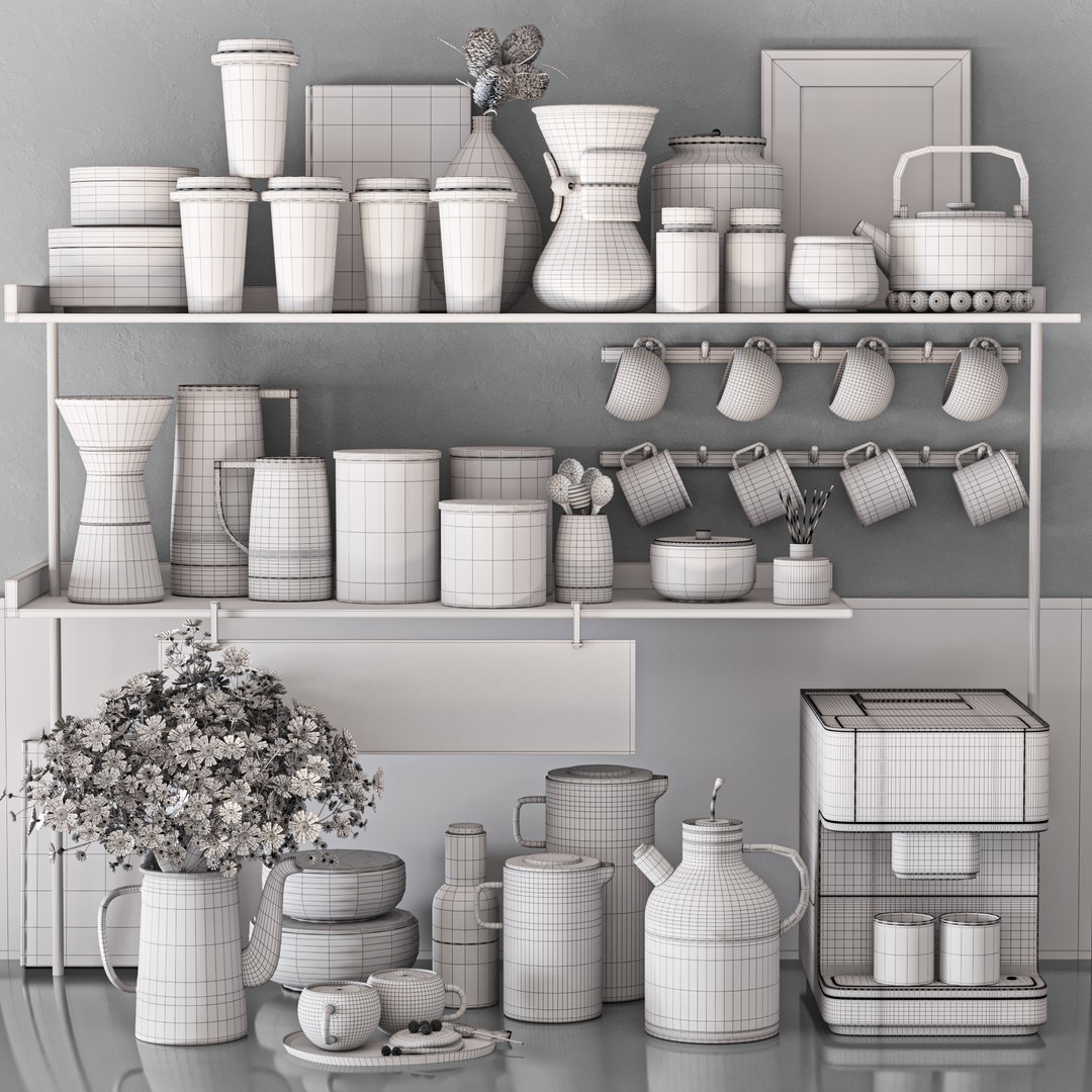10 Kitchen Accessories Collection Vol 3 3D - TurboSquid 1931551