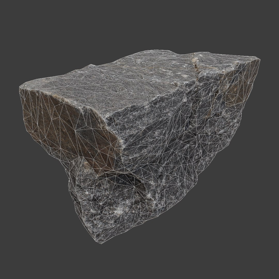 3d Model Stone
