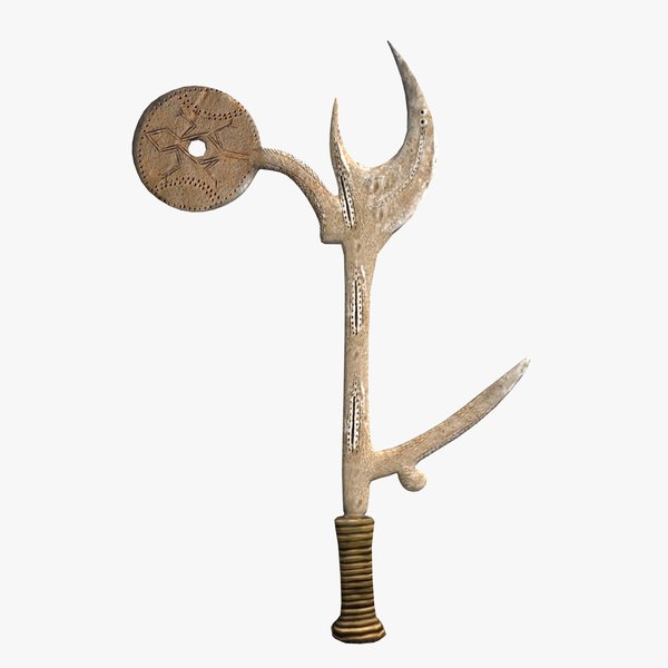 Azande Kpinga Status Throwing Knife 3D - TurboSquid 1906051