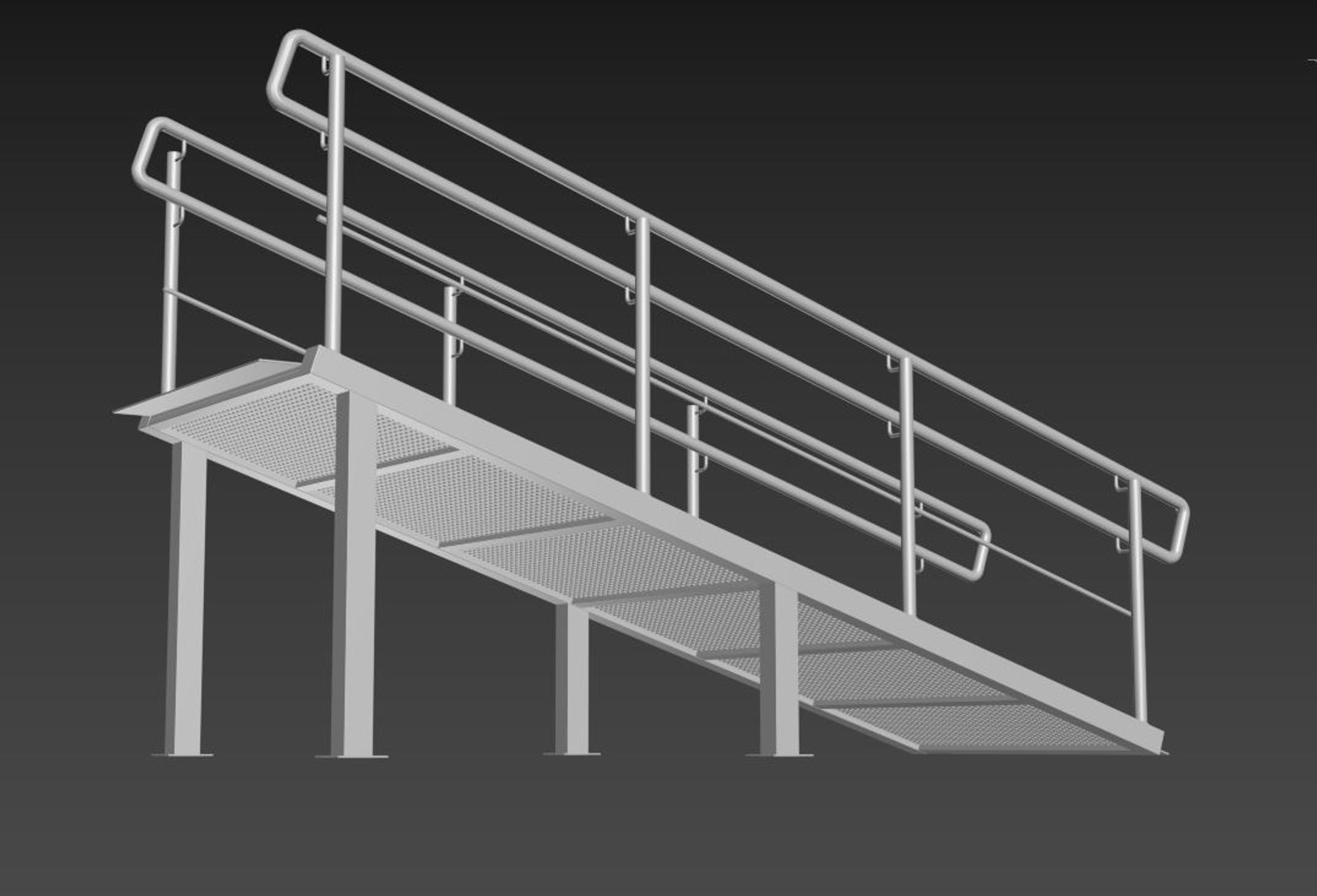 3D Ramp 08 Model - TurboSquid 2061562