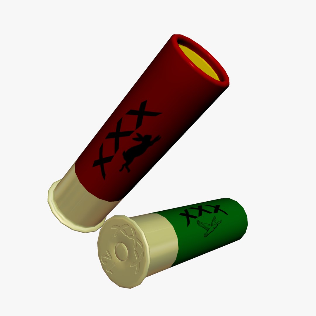 3D Model Shotgun Shell - TurboSquid 1666069