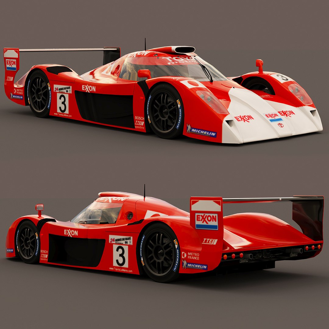 Toyota Gt1 1999 3D - TurboSquid 2432390