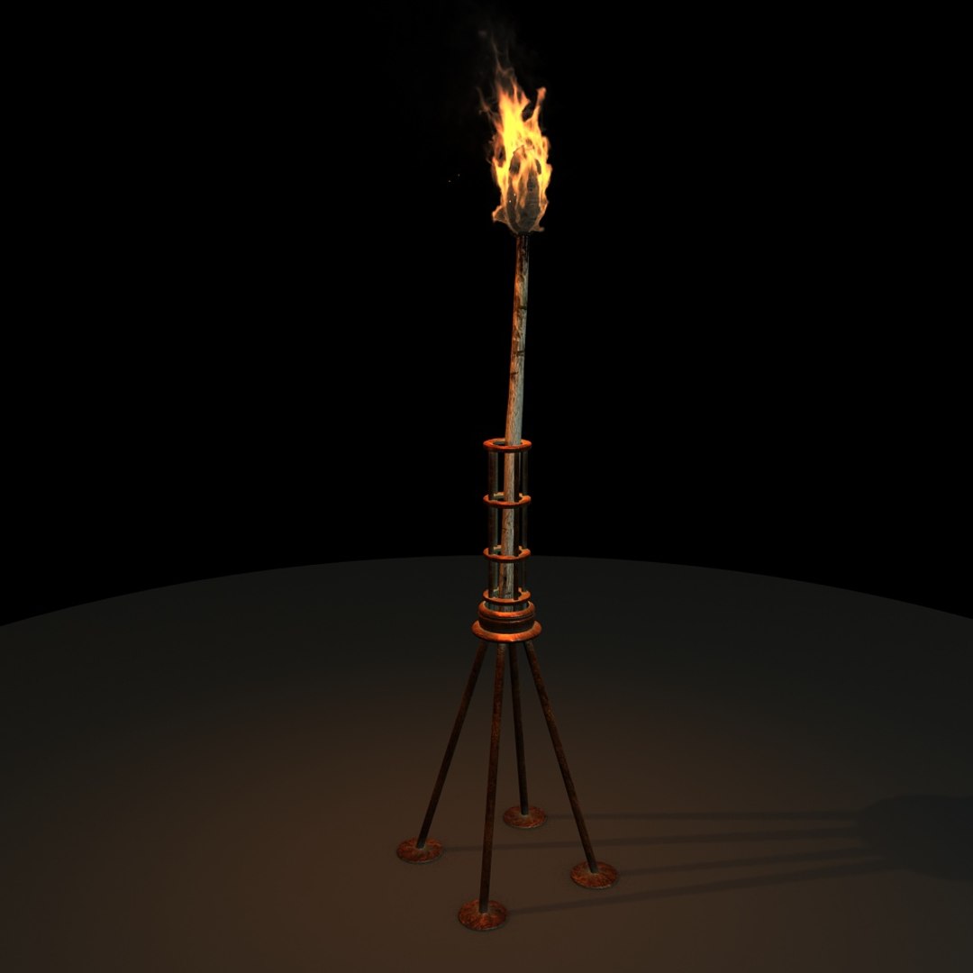 3d Torch Animation