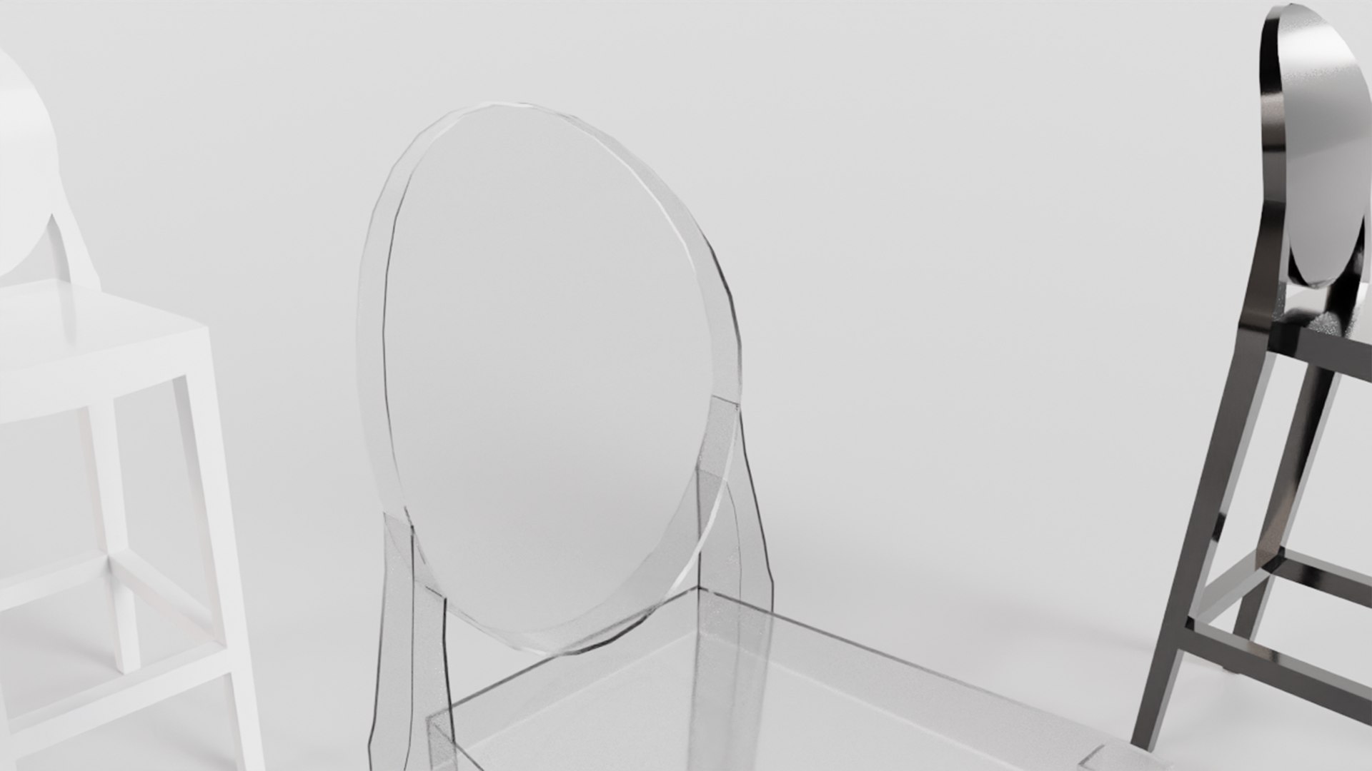 One More Stool - Starck 3D Model - TurboSquid 2040604