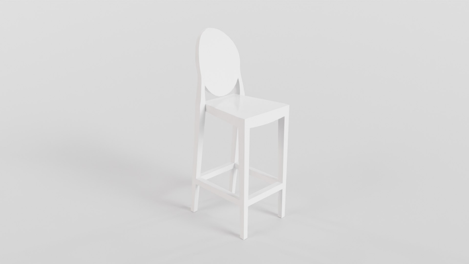 One More Stool - Starck 3D Model - TurboSquid 2040604