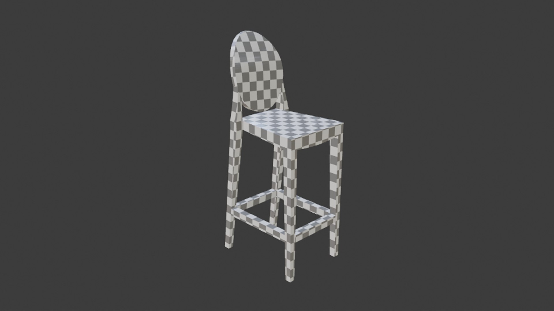 One More Stool - Starck 3D Model - TurboSquid 2040604