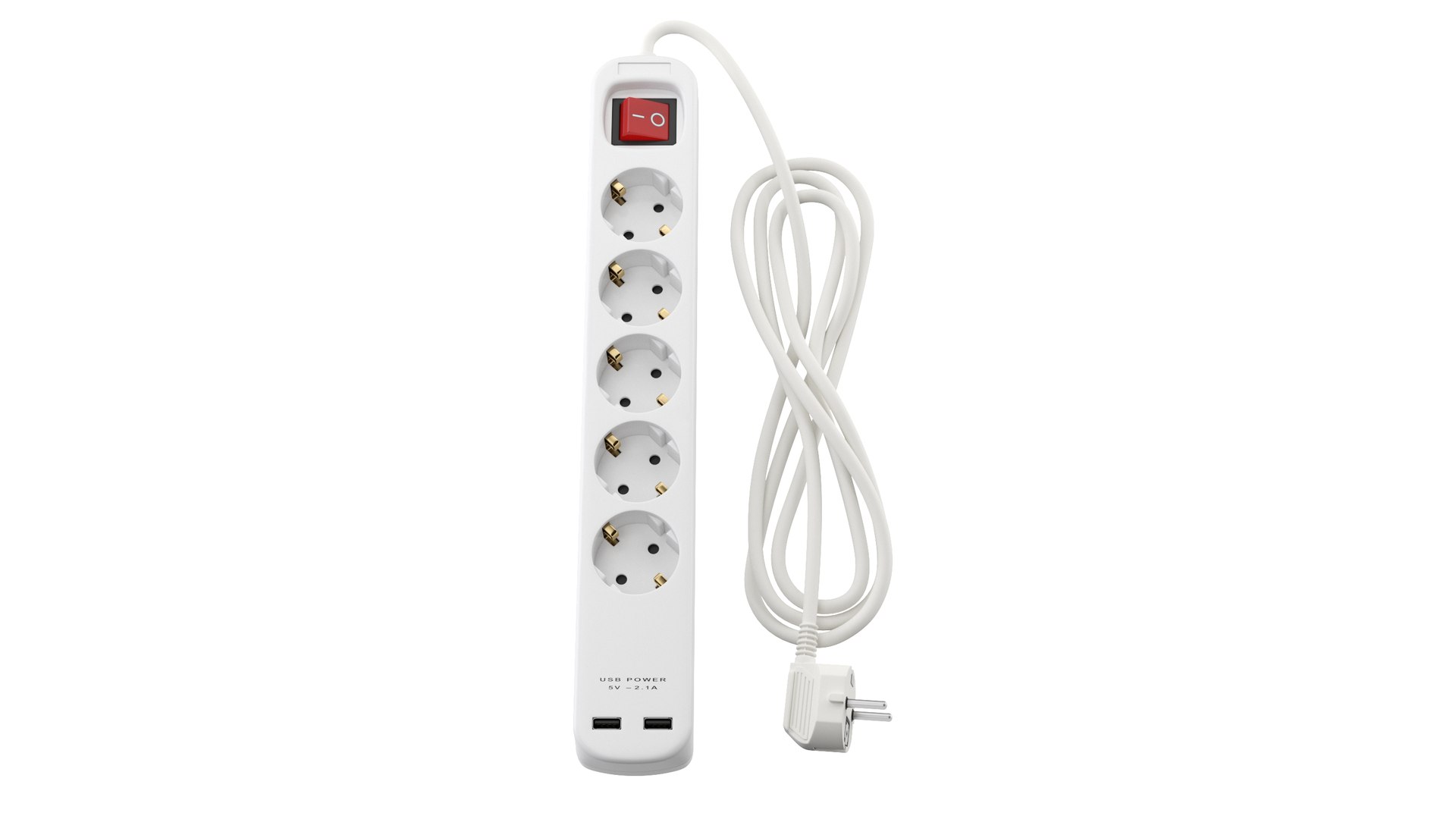 Power Strip 3D Model - TurboSquid 2145725