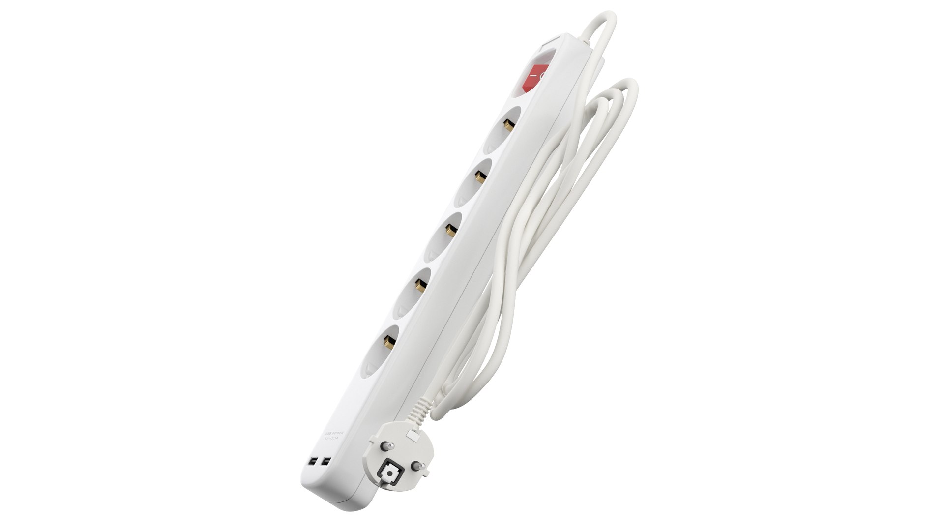 Power Strip 3D Model - TurboSquid 2145725