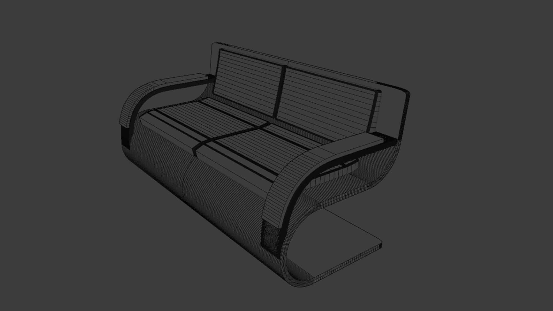 3D High-tech Sofa - TurboSquid 1757385