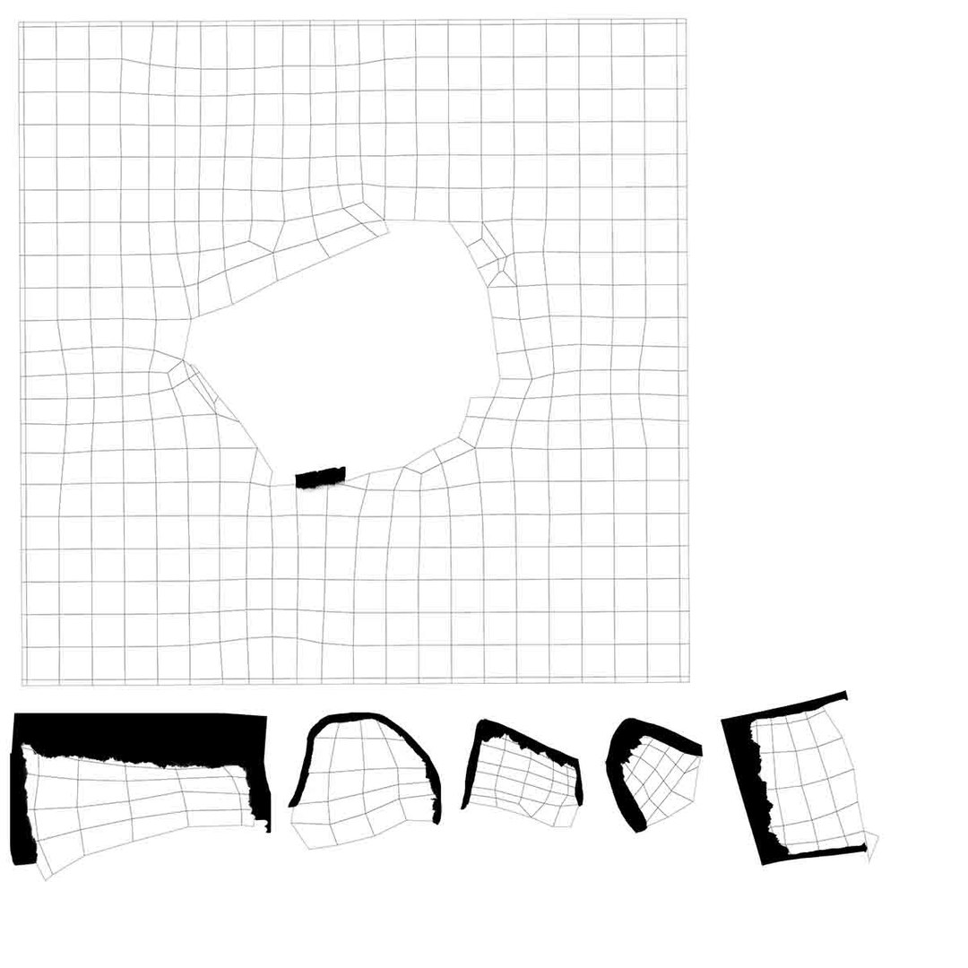 3d Model Tears Cloth