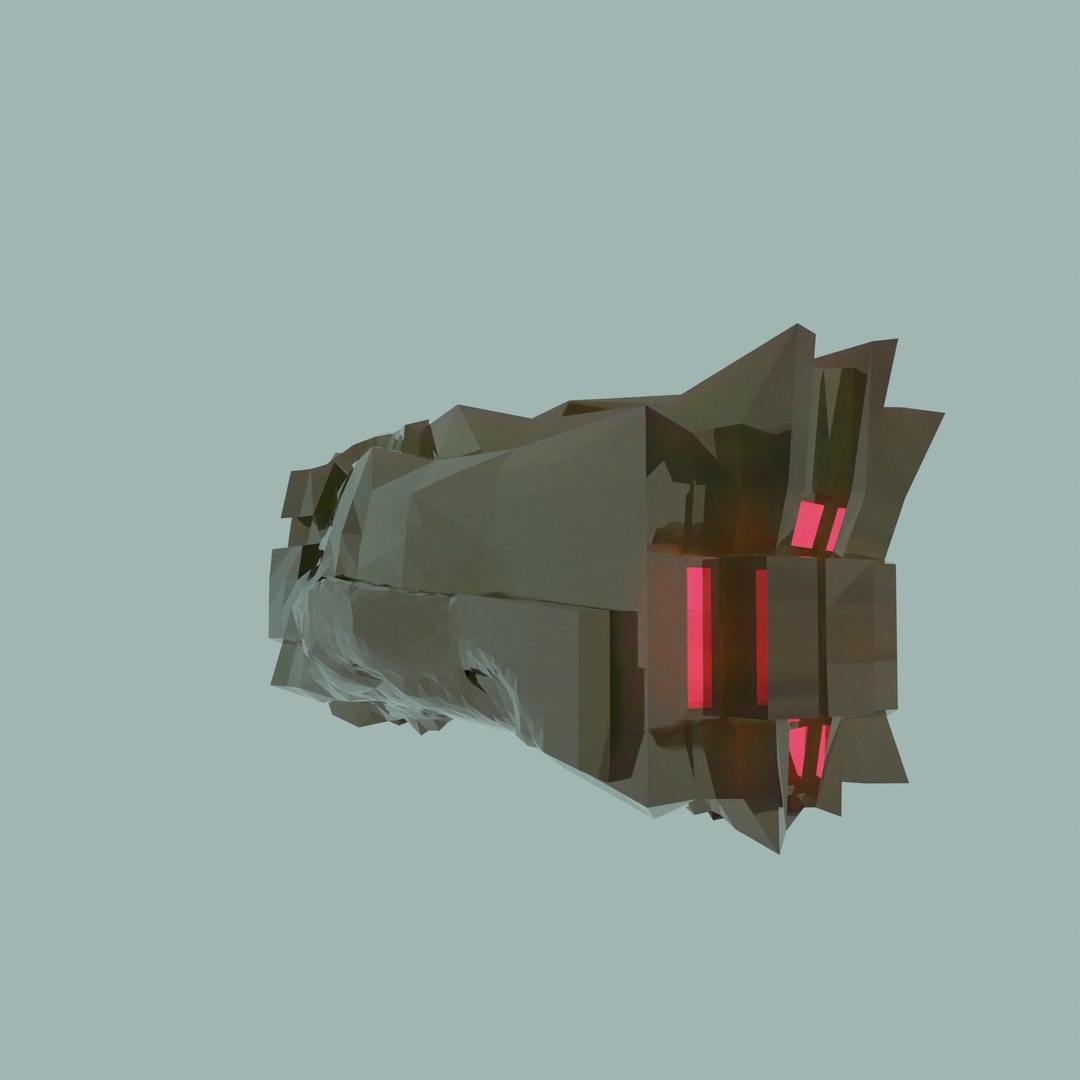 Dark Starship 3D Model - TurboSquid 2003718