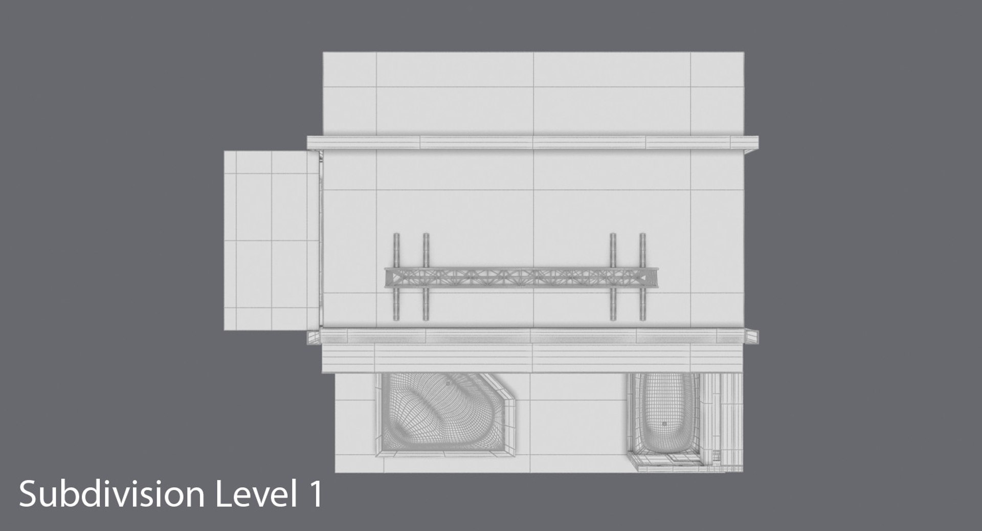 3D Space-structure-02 Model - TurboSquid 1217330