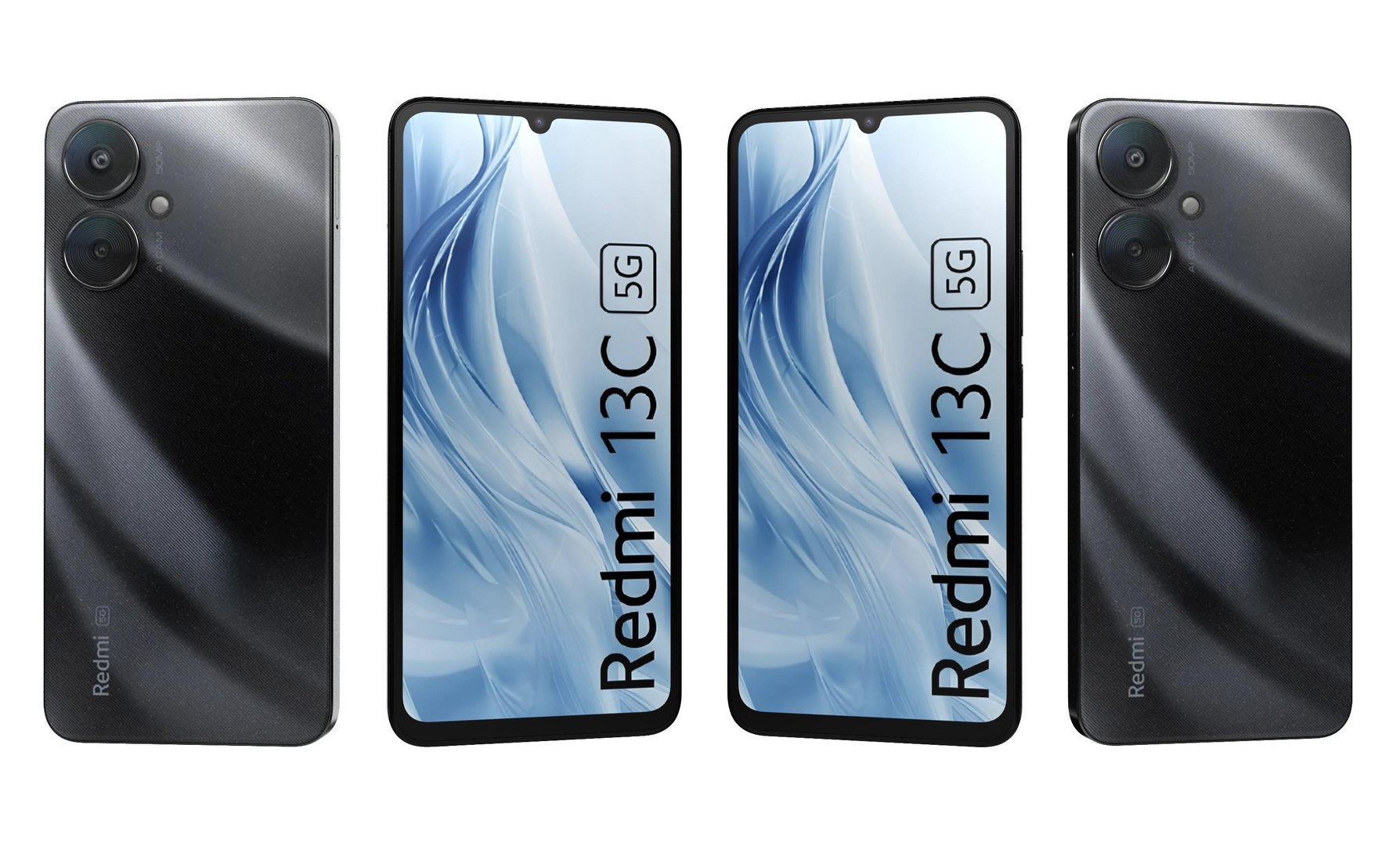 Xiaomi Redmi 13C 5G All Colors 3D model - TurboSquid 2174305