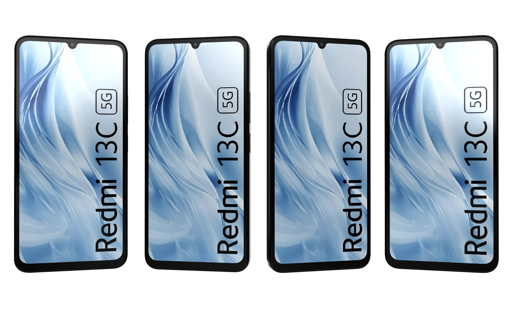 Xiaomi Redmi 13C 5G All Colors 3D model - TurboSquid 2174305