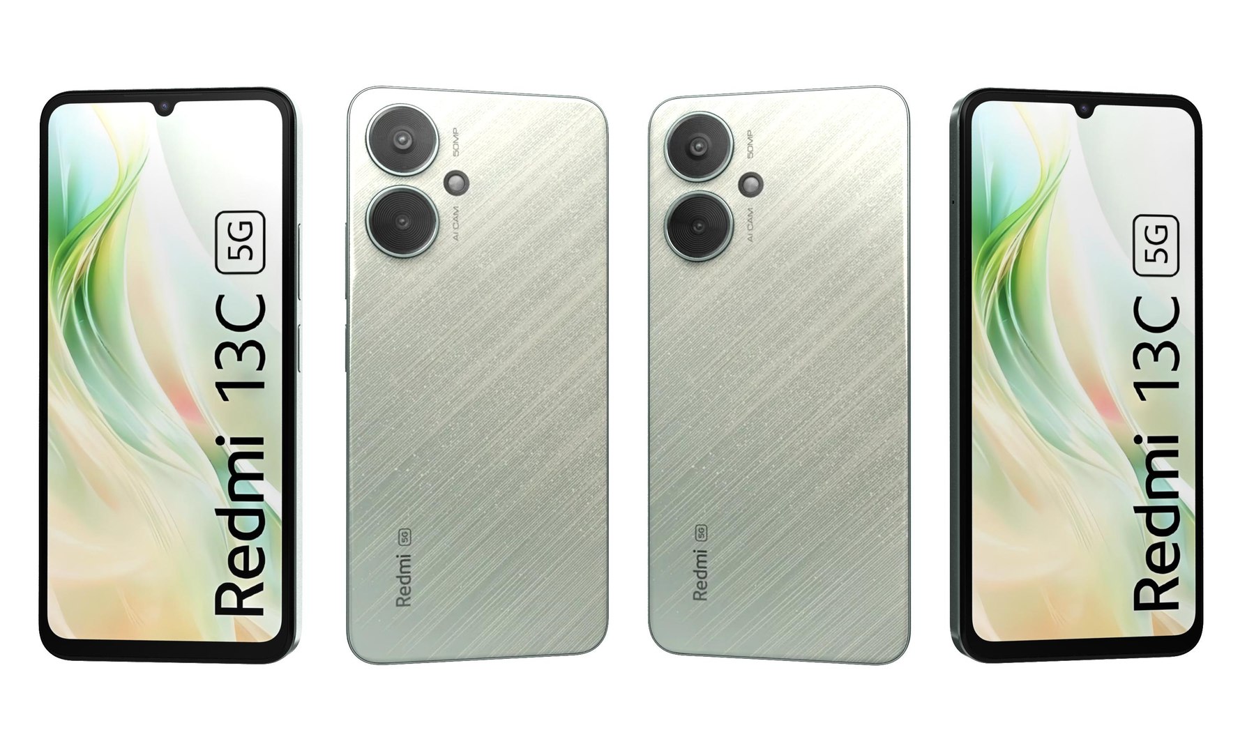 Xiaomi Redmi 13C 5G All Colors 3D model - TurboSquid 2174305