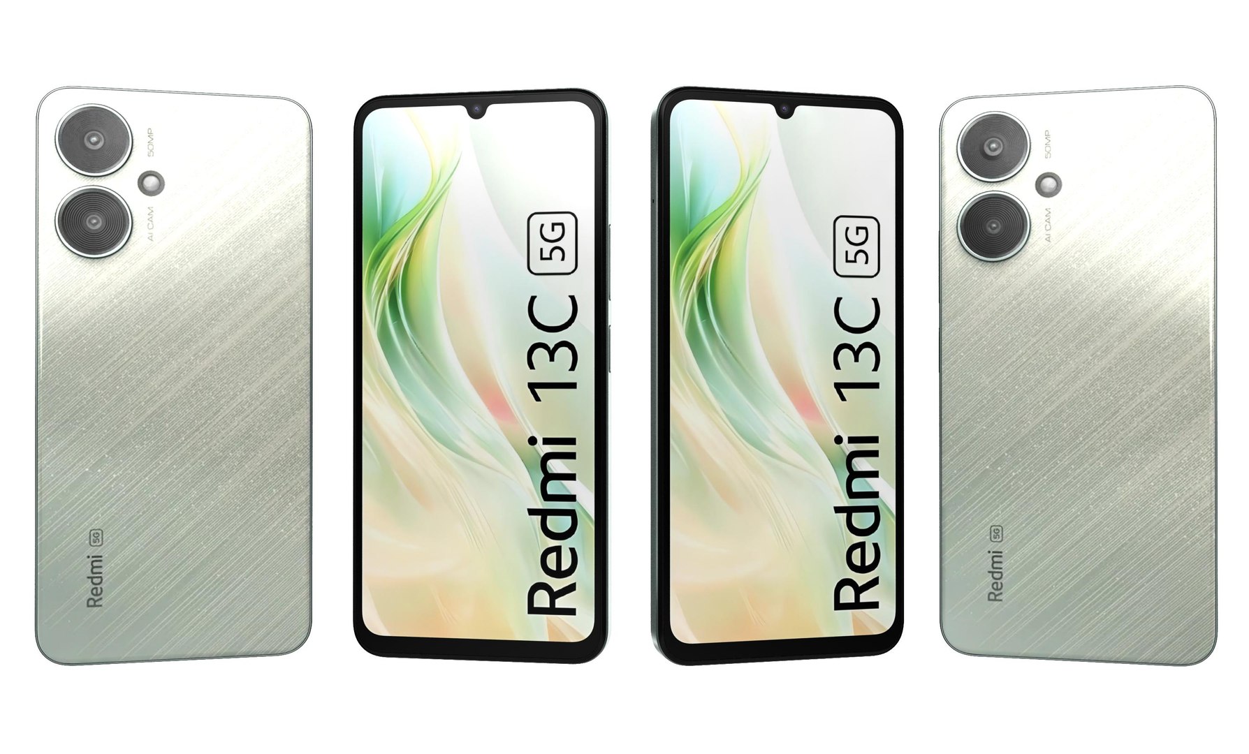 Xiaomi Redmi 13C 5G All Colors 3D model - TurboSquid 2174305