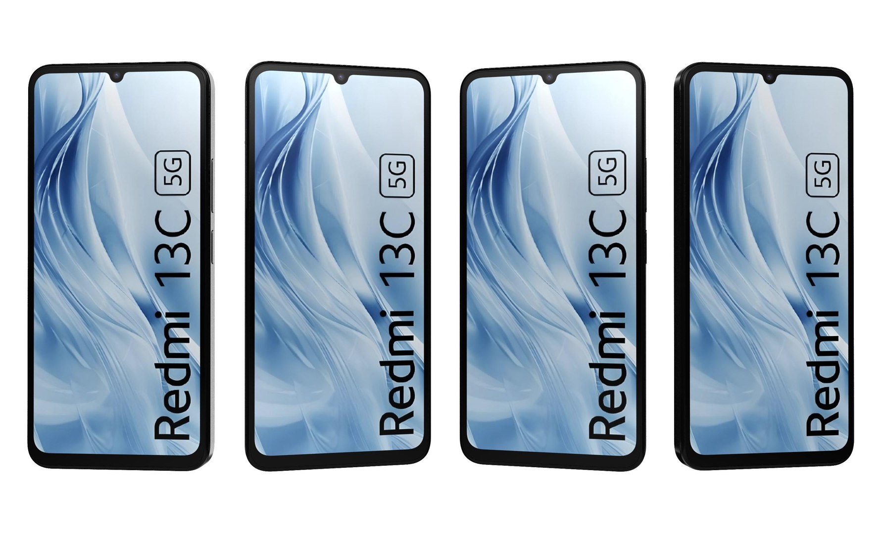 Xiaomi Redmi 13C 5G All Colors 3D model - TurboSquid 2174305