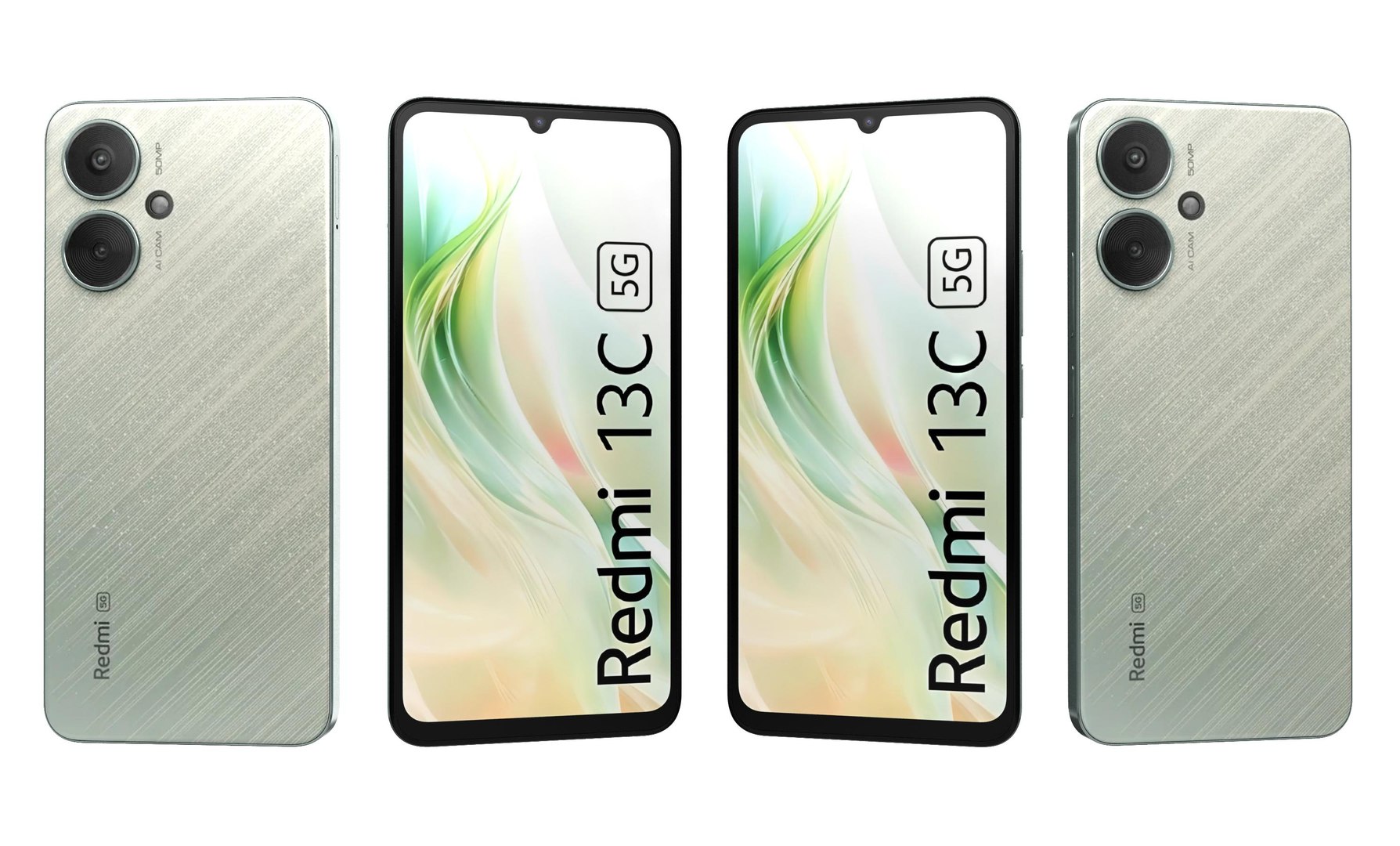 Xiaomi Redmi 13C 5G All Colors 3D model - TurboSquid 2174305