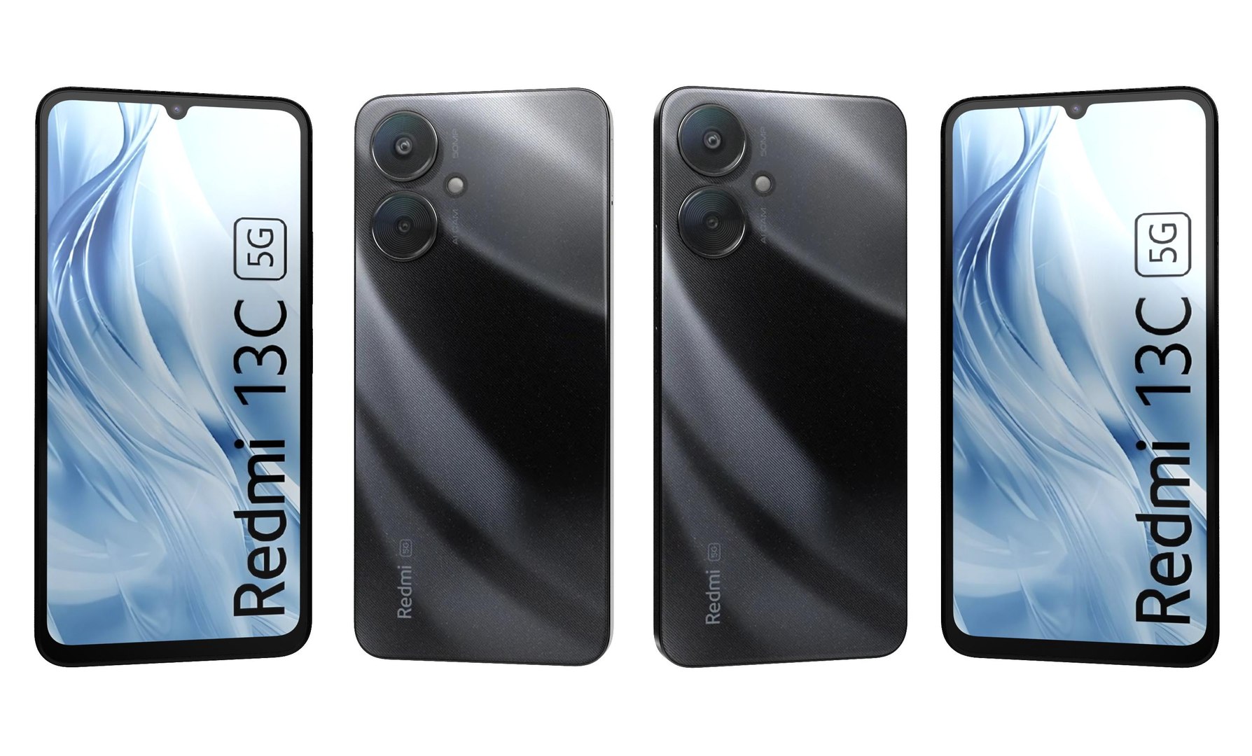 Xiaomi Redmi 13C 5G All Colors 3D model - TurboSquid 2174305