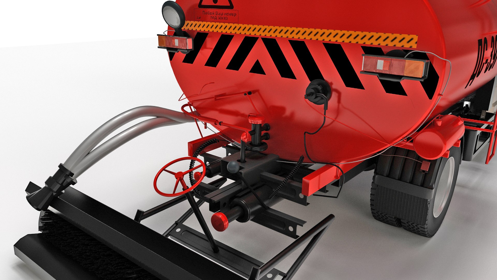 Road Oiler 3D Model - TurboSquid 1354822