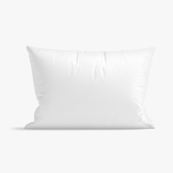 modelo 3d Rectangular Bed Pillow Stand - sleeping cushion - TurboSquid ...