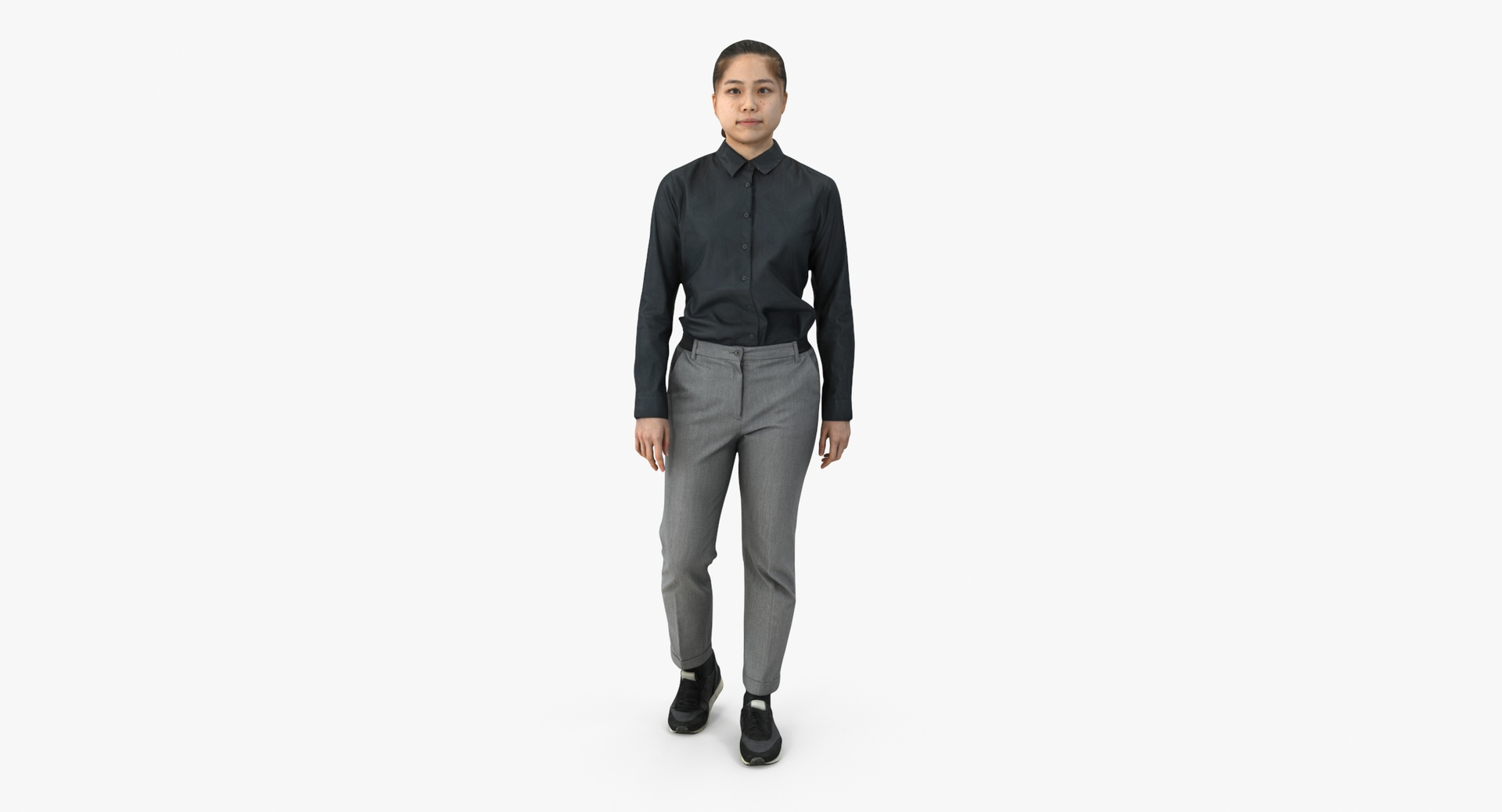 3D Model Willow Business Walking Pose 01 - TurboSquid 2109154