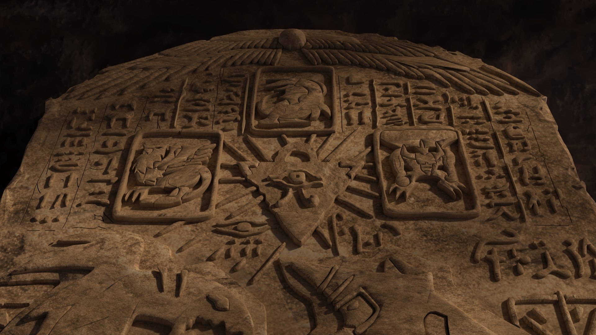 Lost Memory Tablet YUGIOH 3D Model - TurboSquid 2170609