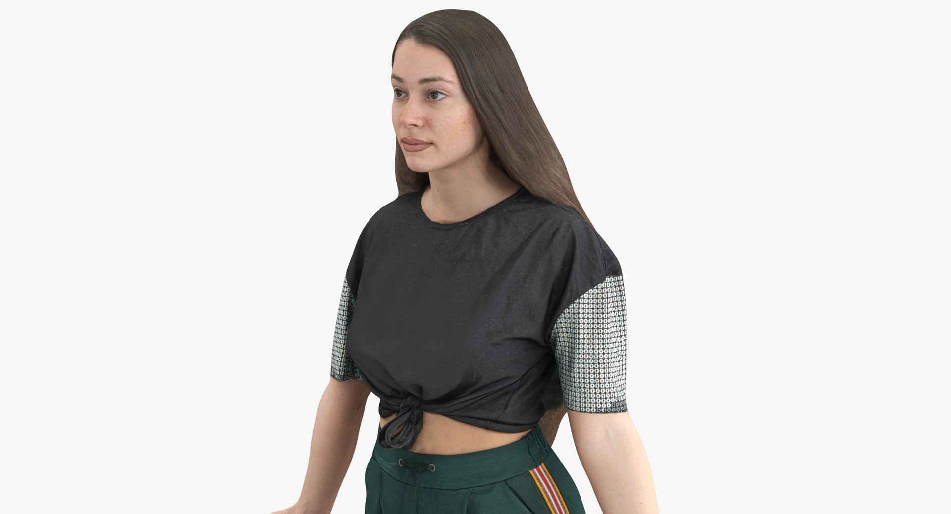 3D model Freya Casual Spring A Pose - TurboSquid 1857806