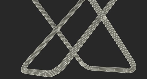 small fishing folding chair 3d 3ds