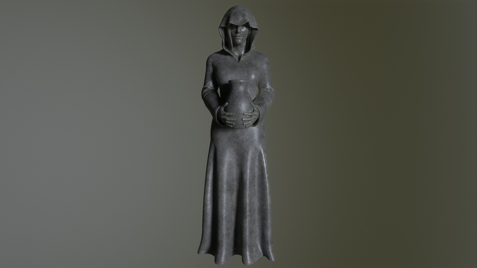 Female Statue Low Poly 3D Model 3D Model - TurboSquid 1746903
