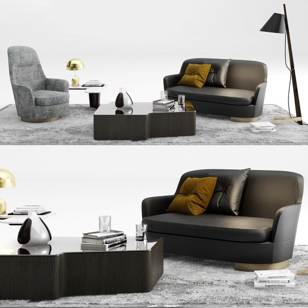 Minotti 3D Models for Download | TurboSquid