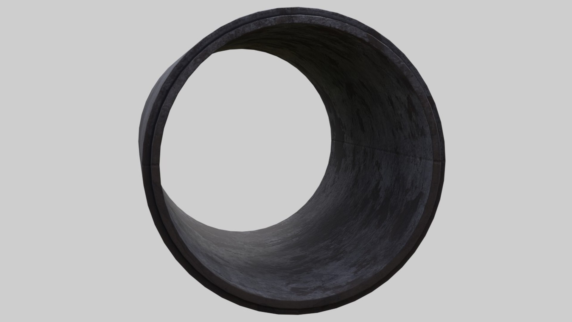 Concrete Pipe 1b 3D Model - TurboSquid 1234695