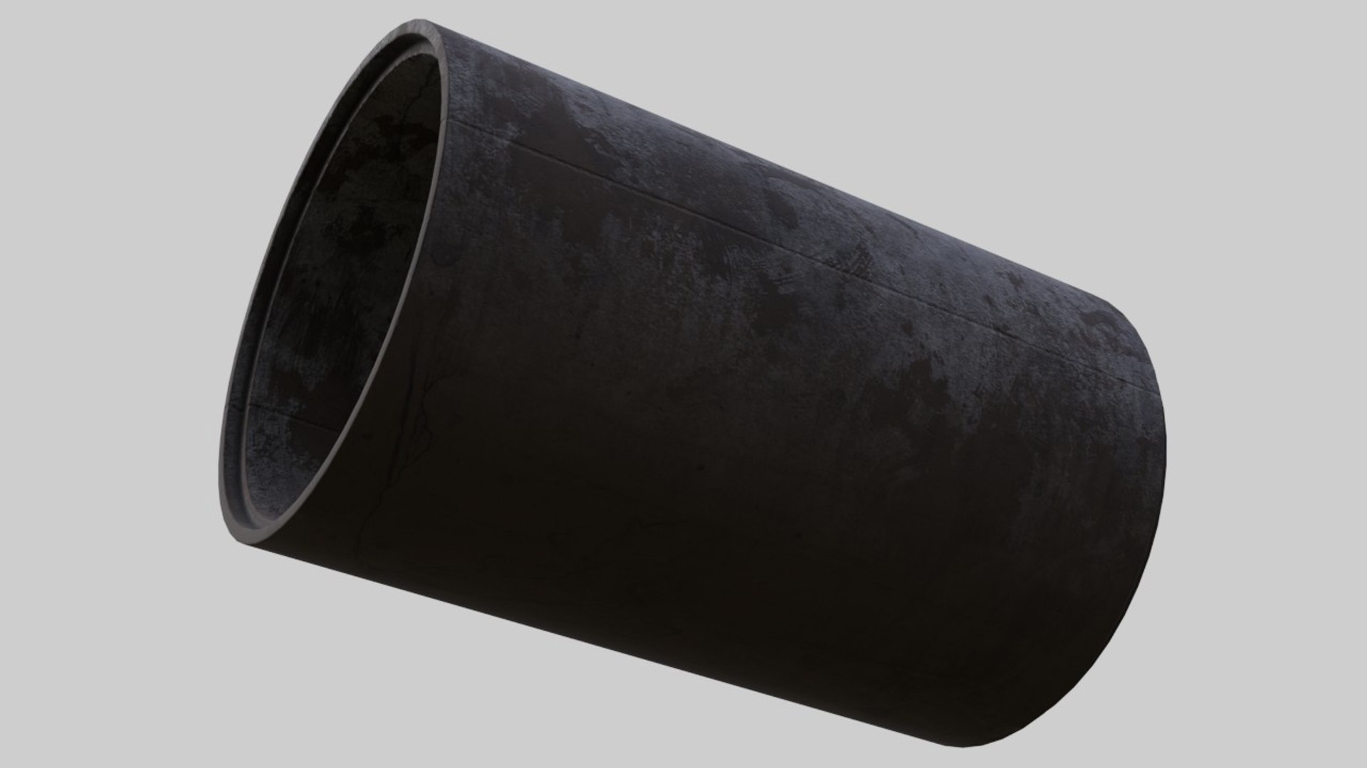 Concrete Pipe 1b 3D Model - TurboSquid 1234695